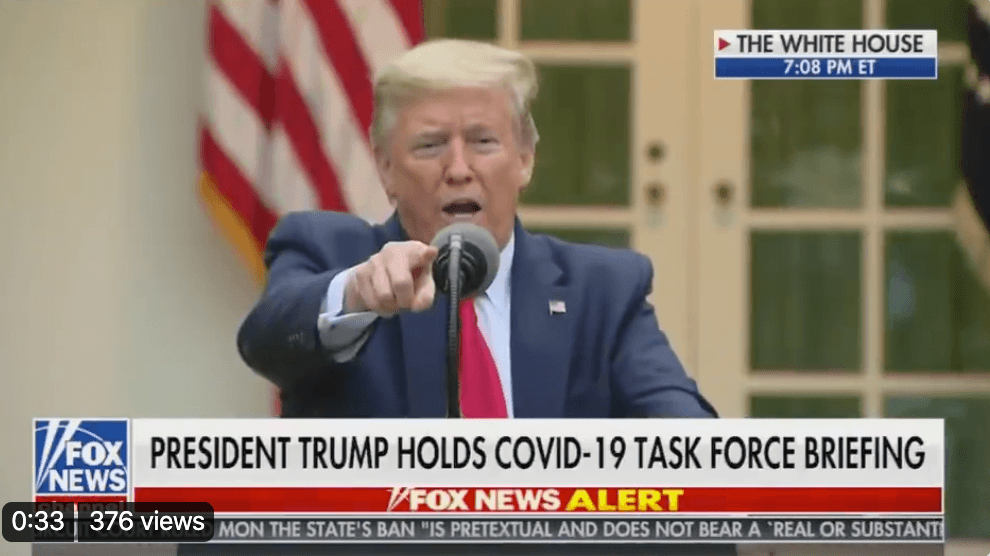 Trump Just Had Tantrum And Threatened To Leave Presser If Reporter Kept